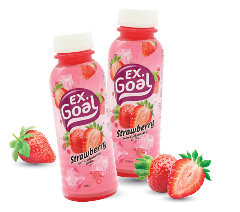 Ex. Goal > Strawberry Non-Carbonated Drink – Inmas